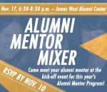 Alumni Mentor Mixer—-Photo Credit: Alumni Scholars Club (http://www ...