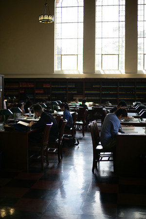 Main reading room on the second floor of Powell Library—-Photo Credit ...